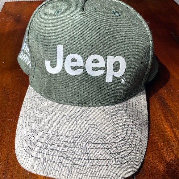 Jeep | Accessories | Jeep Merchandise Hat Greentopographical Gladiator ...